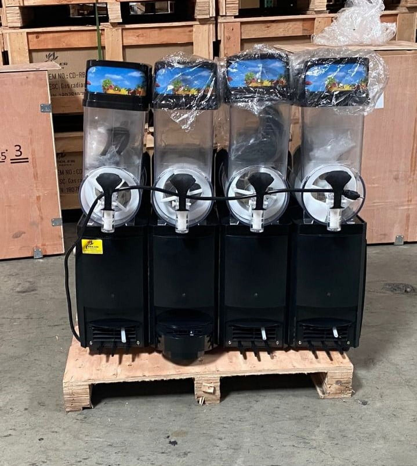 15L Frozen Slush Machine four bowl ET-XRJ15L-4 - Walmart.com