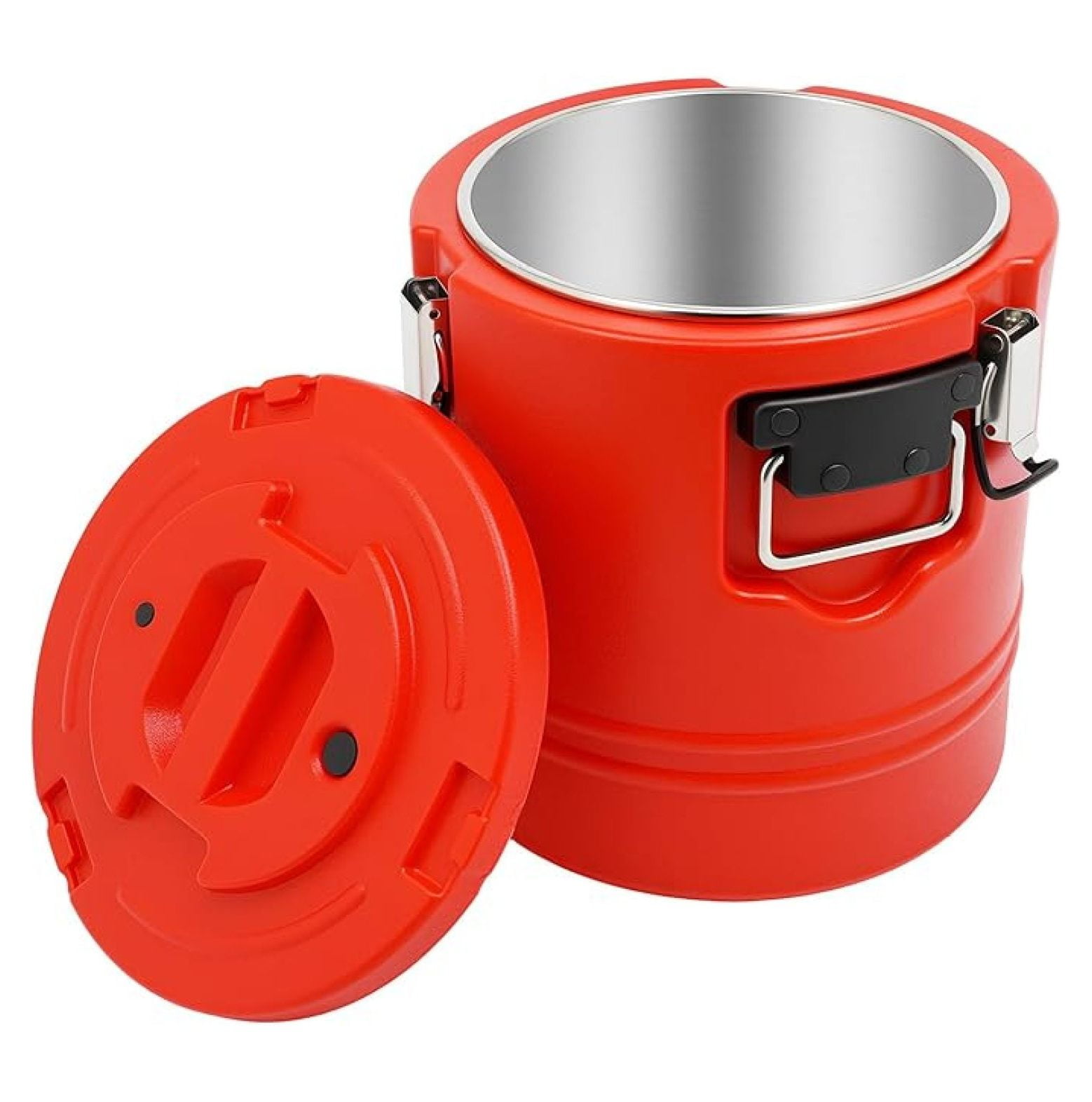 15L Insulated Soup Container, Stainless Steel Thermal Bucket with Lid ...