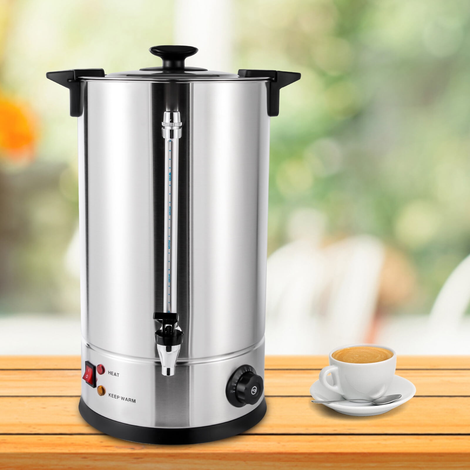 15L Large Coffee Urn Machine Maker Big Office Commercial Dispenser Hot ...