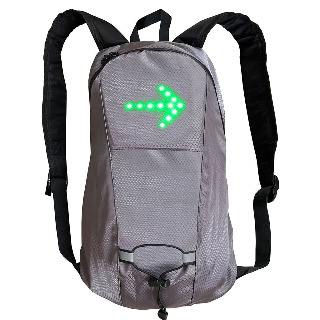 Cycling Backpack For Men Beswow LED Turn Signal Backpack - Wireless ...