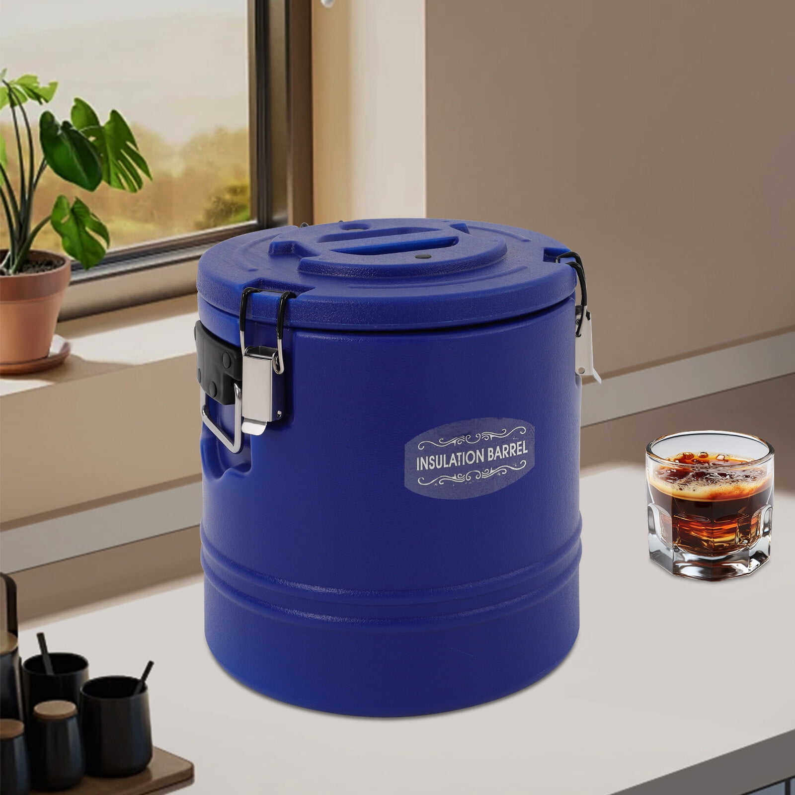 15L Stainless Steel Insulation Preservation Barrel Insulated Bucket For ...