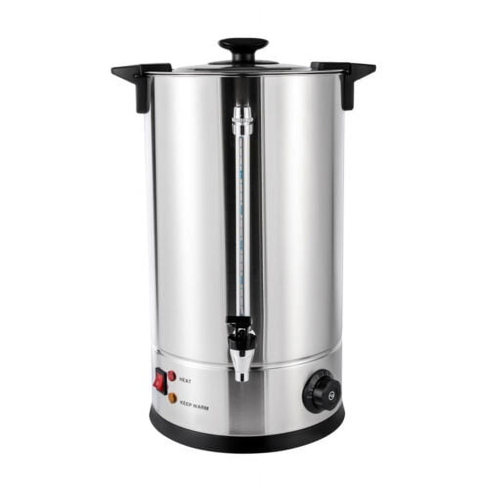 15L Stainless Steel Tea Urn Electric Catering Hot Water Boiler Coffee ...