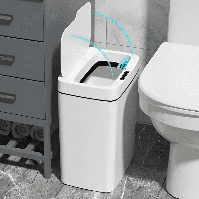 15L Touchless Motion Sensor Trash Can – Small Automatic Garbage Bin ...