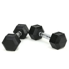 Rubber Coated Dumbbells