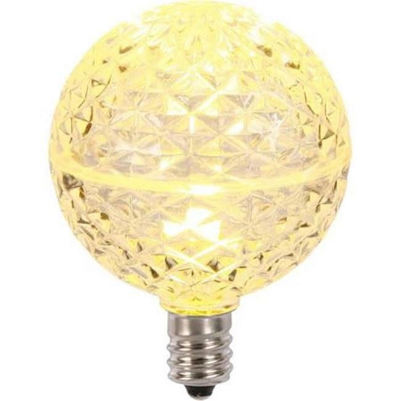 15Lt Warm White E17 & G50 Facetd Set - 16 in. Spacing 20 ft. Long LED Light - Walmart.com