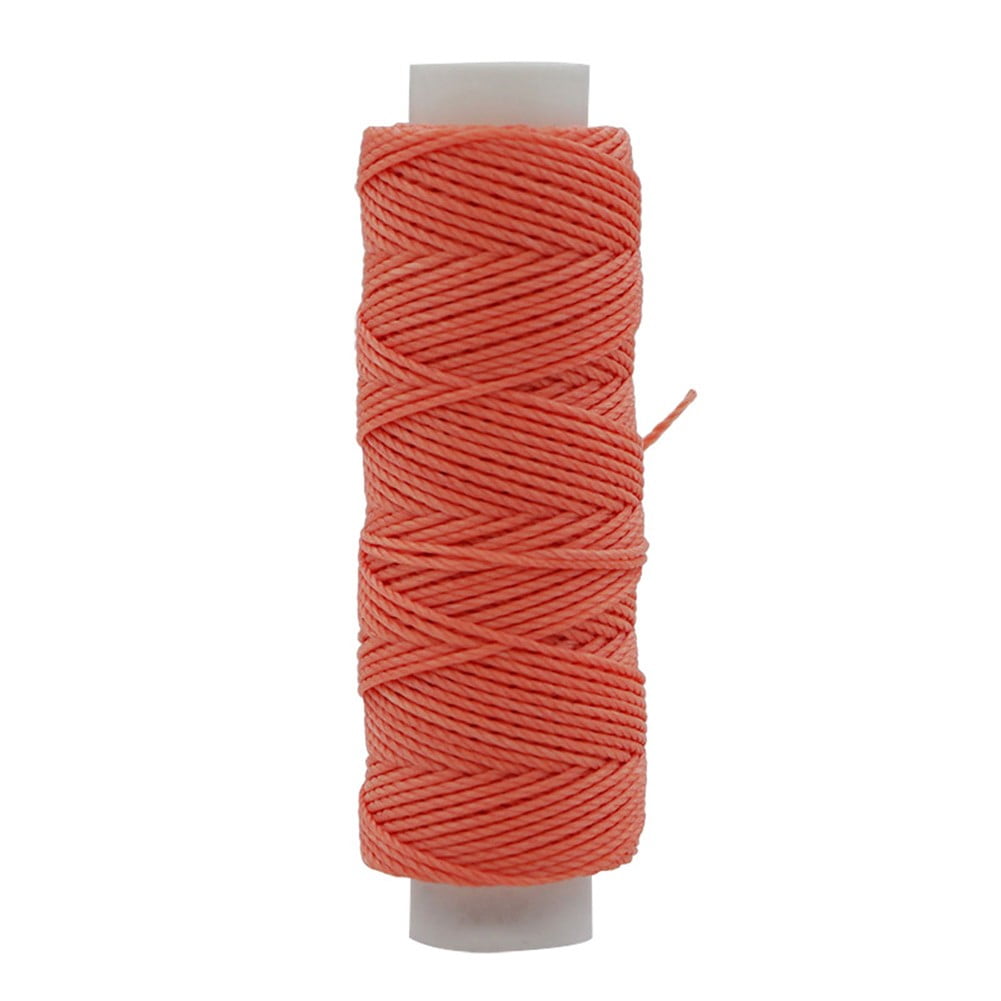 15M 0.8Mm Thickness Waxed Thread For Leather Waxed Cord For Diy ...