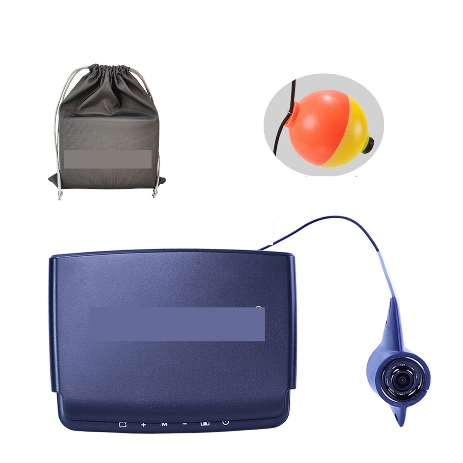 15M Underwater Camera For Ice Fishing 4.3" Inch Color IPS Fish Finder ...