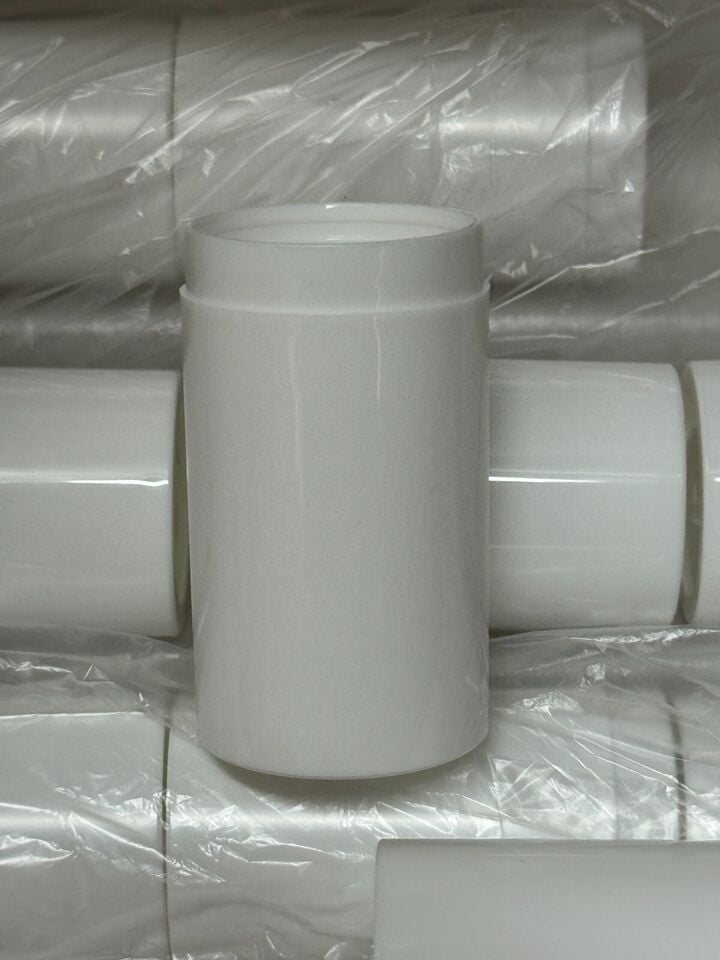 15ML MINI Airless Plastic Bottles , White , 25 Pieces Empty Containers ...