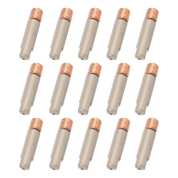 15PC Ceramic Coated MIG Welding Tips Set, 0.9mm Anti-Spatter Nozzles ...