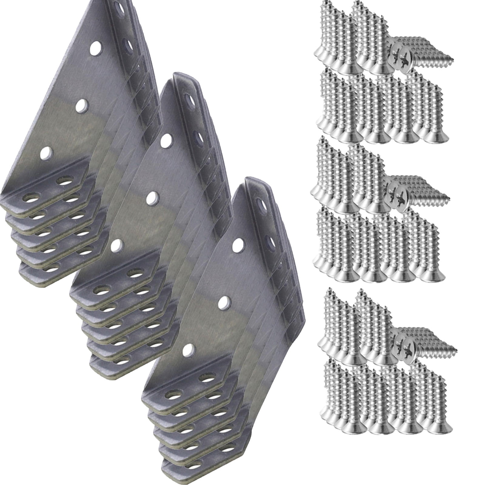 15PC Universal Furniture Corner Connector, Universal Stainless Steel ...