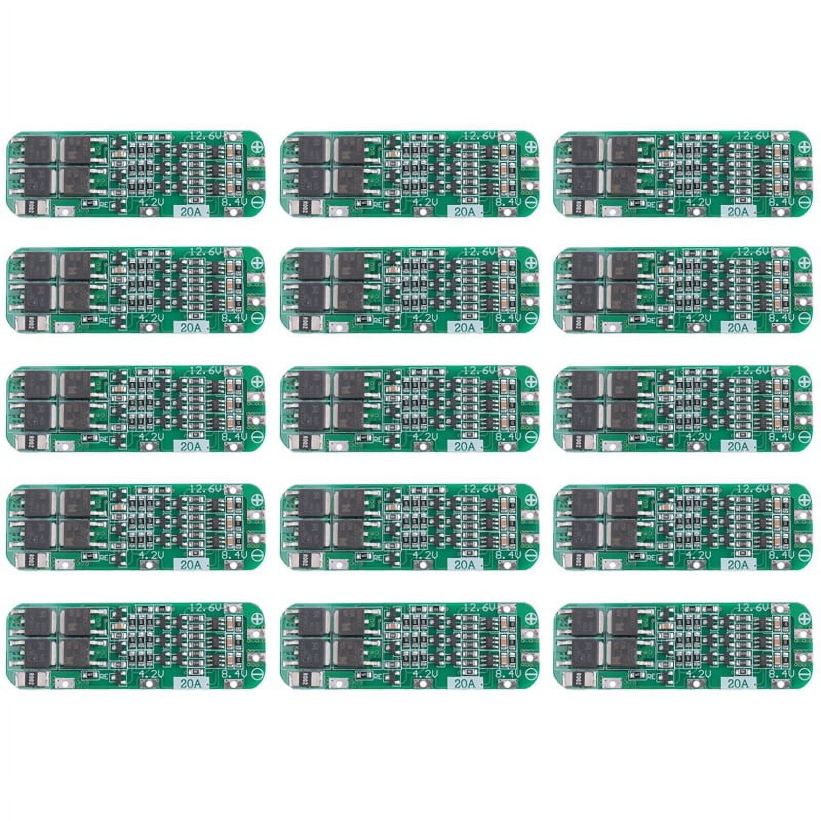 15PCS 3S 20A Lithium Battery 18650 Charger PCB Protection Board Li-Ion Charging Module 11.1V 12V ...