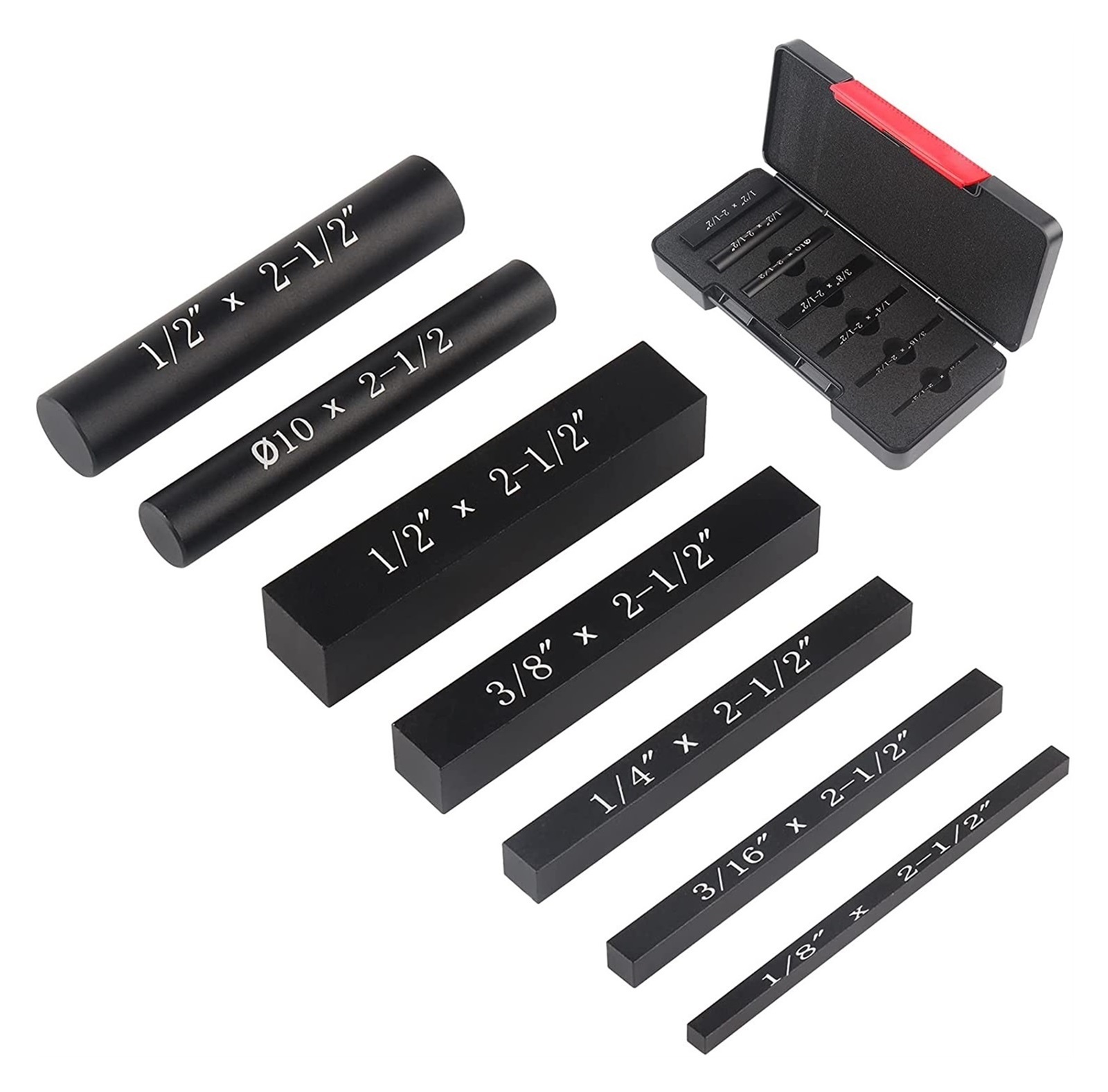 15PCS 7PCS Setup Blocks Height Gauge Set Precise Aluminum Gauge Block ...