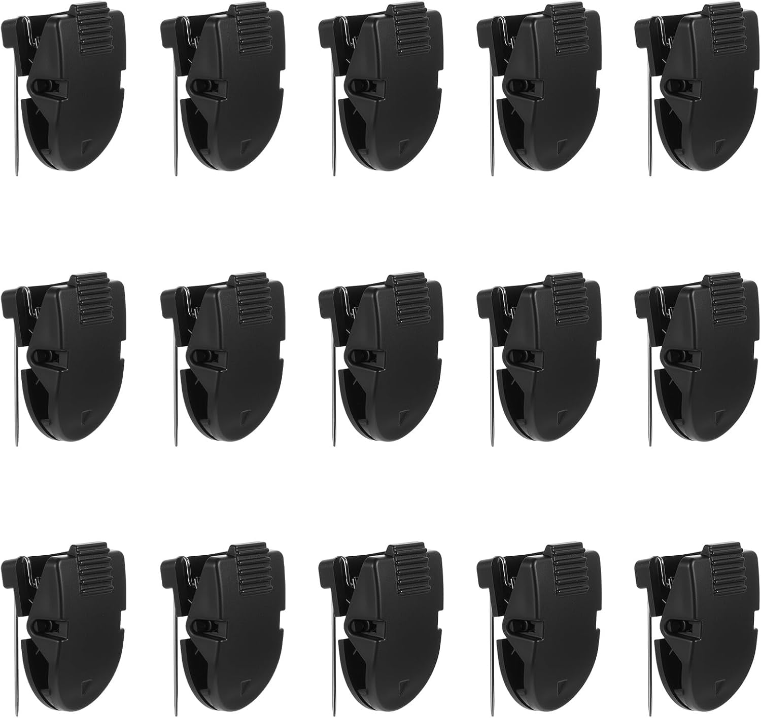 15PCS Cubicle Clips for Fabric Walls, Black Fabric Panel Wall Clips ...
