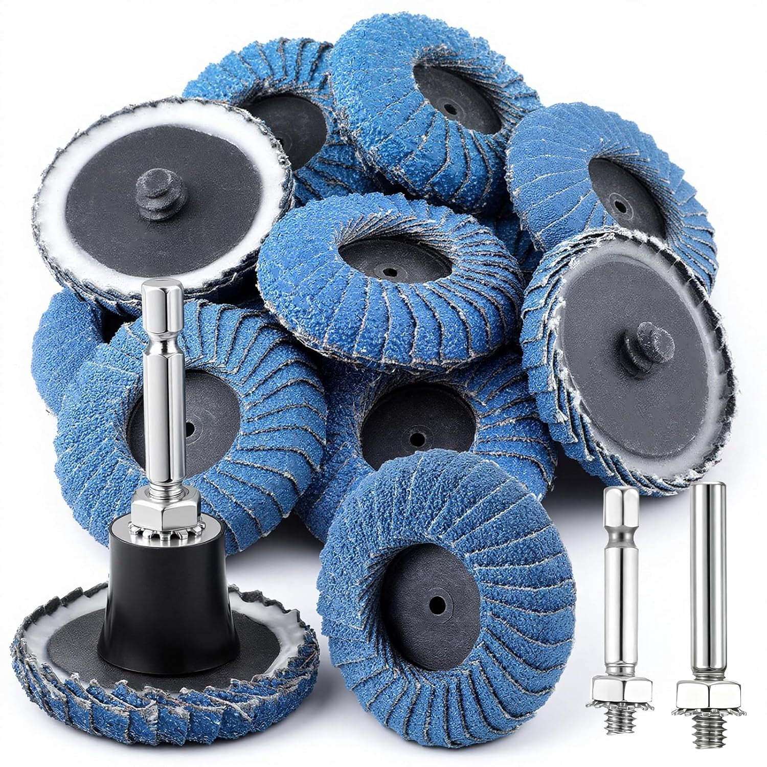 15PCS Die Grinder Sanding Disc 2 Inch Roll Lock Rapid Replacement ...