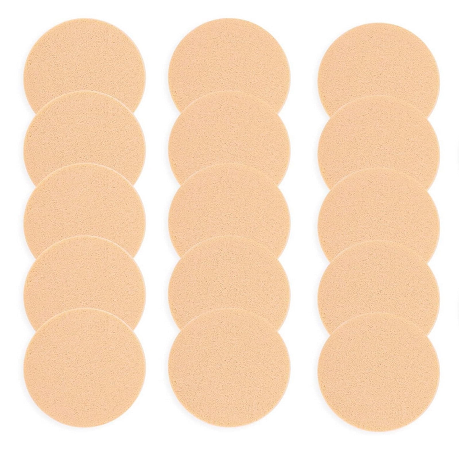 15PCS Makeup Puffs Round Sponge for Foundation Facial Powders Smooth ...