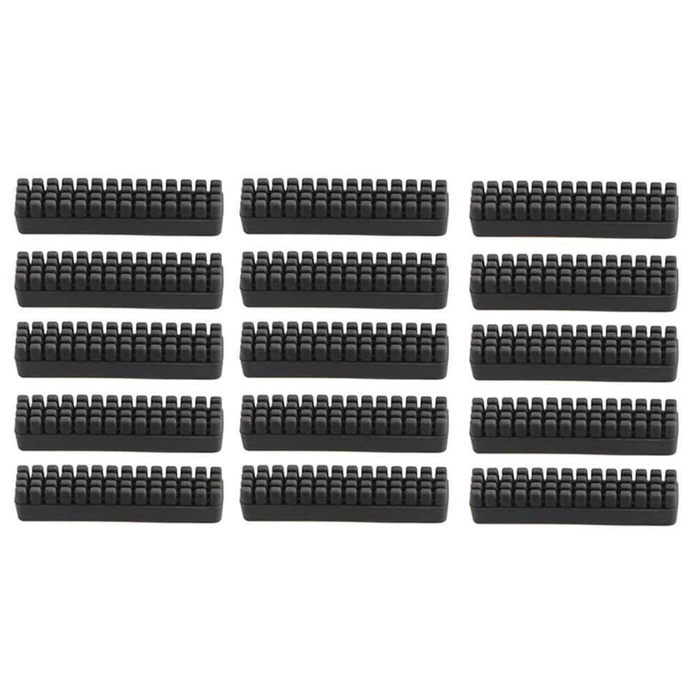 15PCS Nozzle Brush For Bambu Lab A1 Wiper Silicone Brush Hotbed Mounted ...