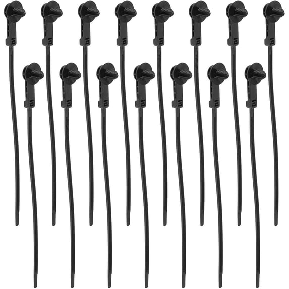 15PCS Offset Fir Tree Cable Tie 9.1 Inches Long 25mm Offset Part 157 ...