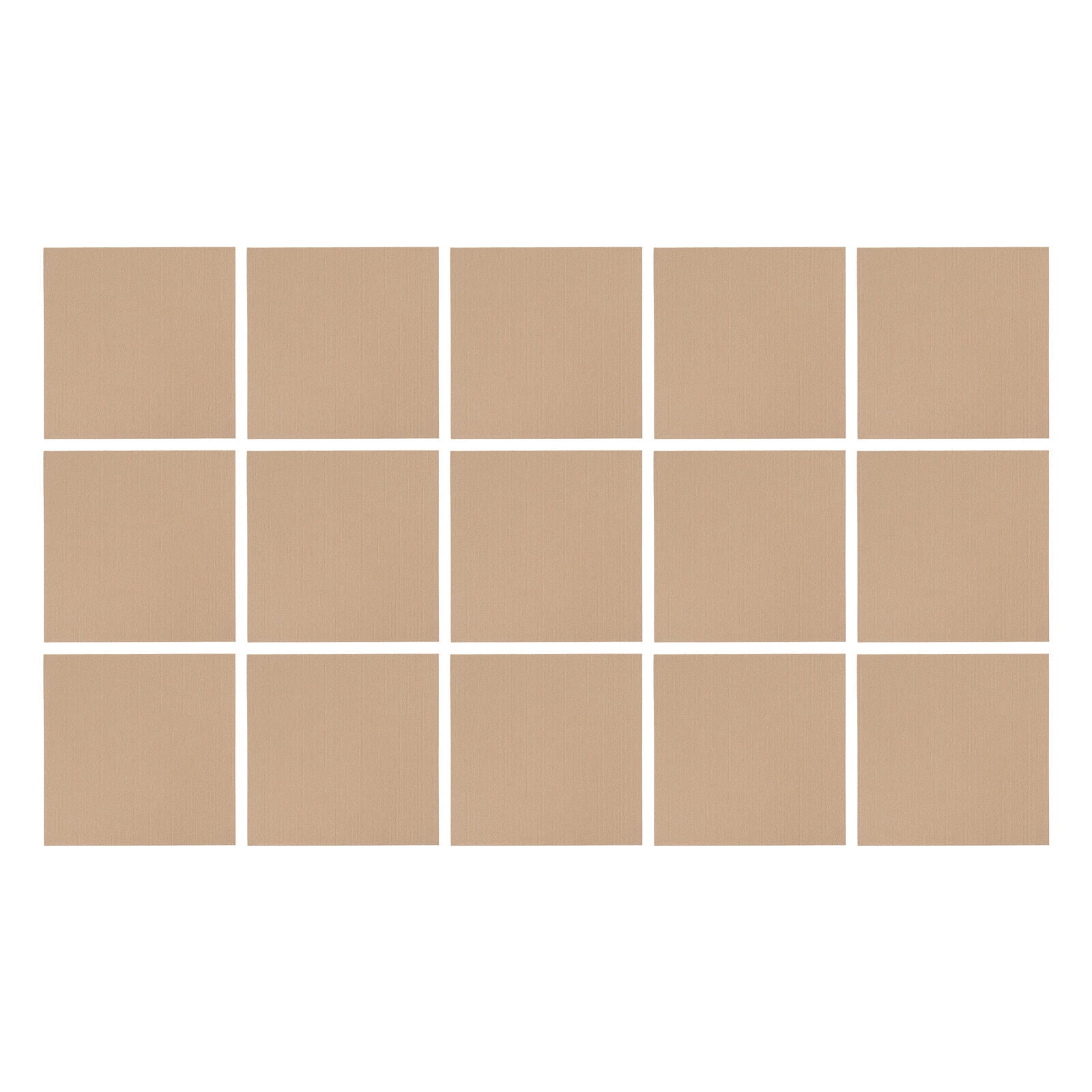 15PCS Self Adhesive 24" Carpet Tiles Peel And Stick Floor Plank Mat Non ...