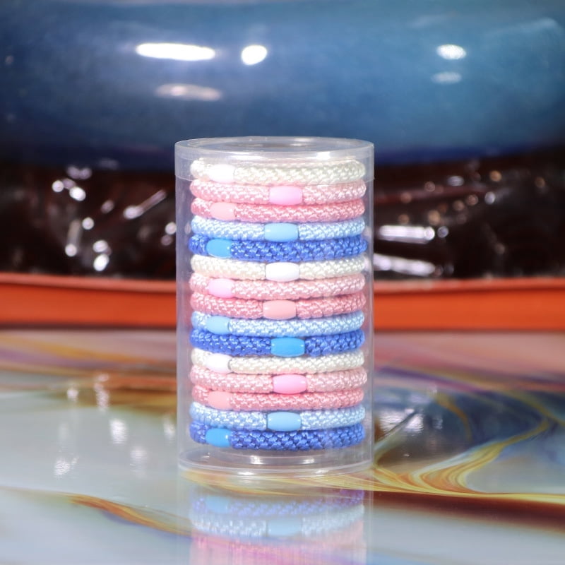 15Pack Pony Hair Ties - Ponytail Holders - No Damage Hair Accessories ...