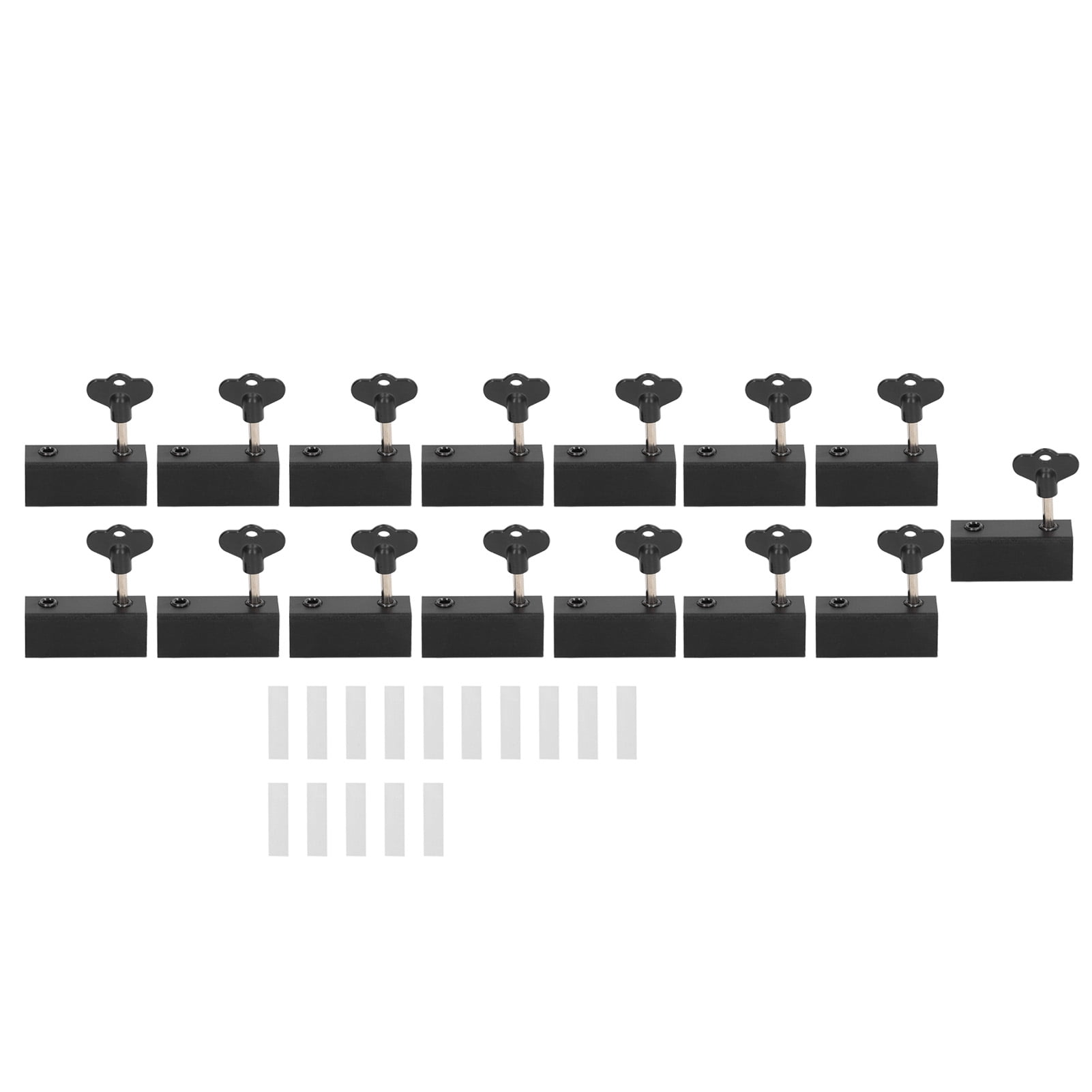 15Pack Sliding Door Safety Lock Double Hole Adjustable Child Vertical ...