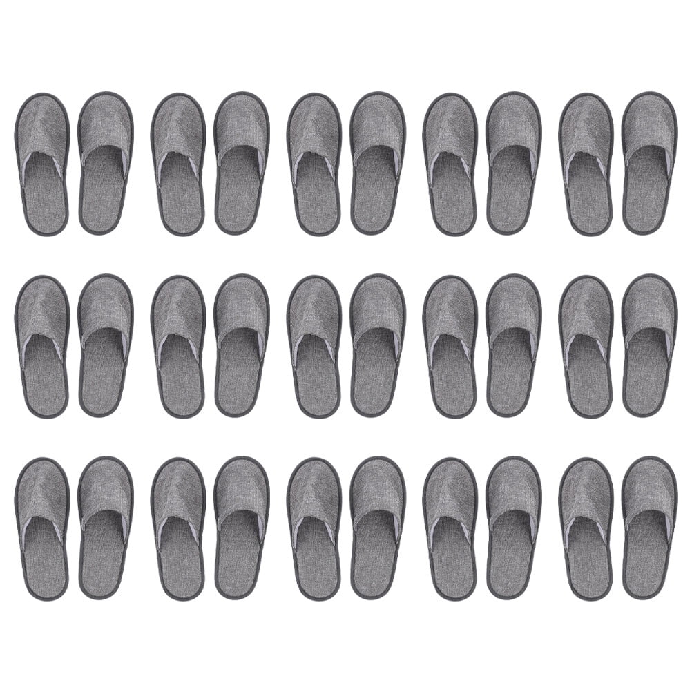 15Pairs -off Slippers Home Guest Slipper Disposable Beauty Salon ...