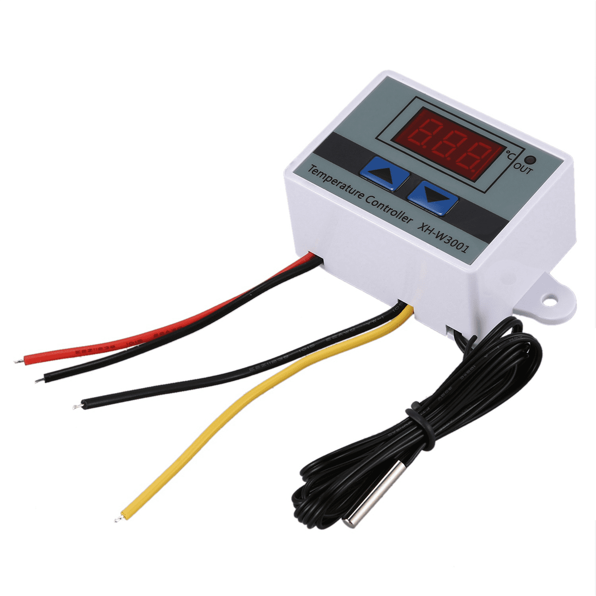 15Pcs 220V 10A Digital LED Temperature Controller Thermostat Control Switch Probe - Walmart.com