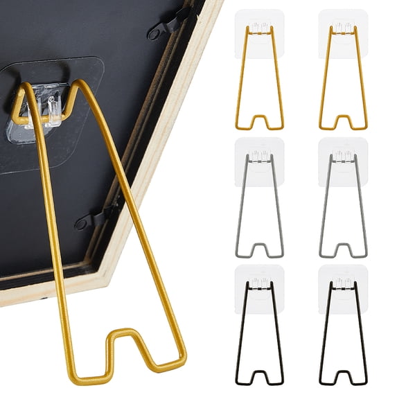 15Pcs 3 Colors Picture Frame Easel Backs Adhesive Frame Easel Back ...