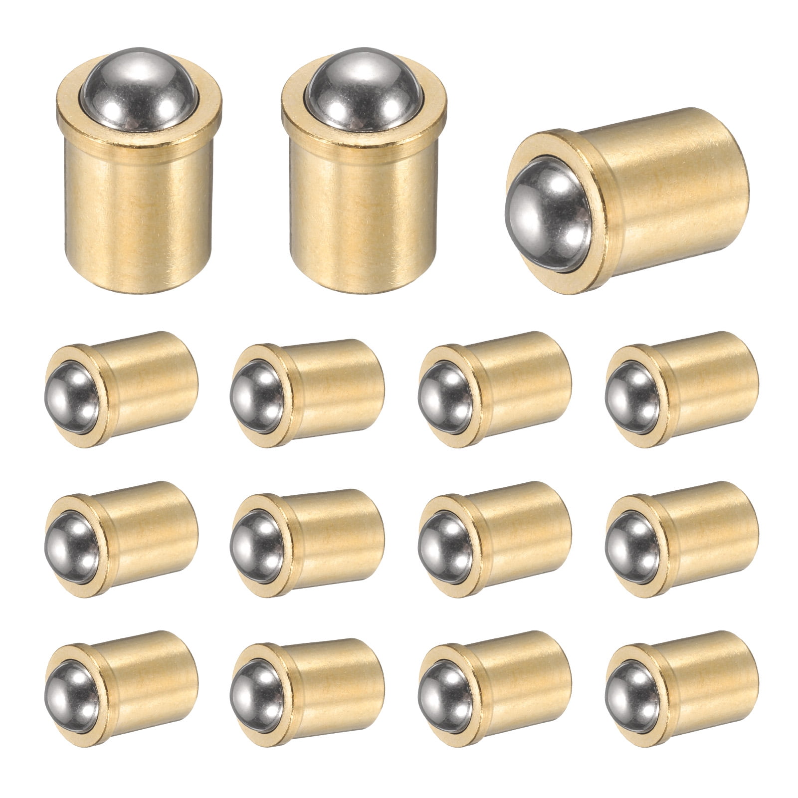 15Pcs 304 Stainless Steel Ball Plunger, 8mm Dia. Ball Catch Latch ...