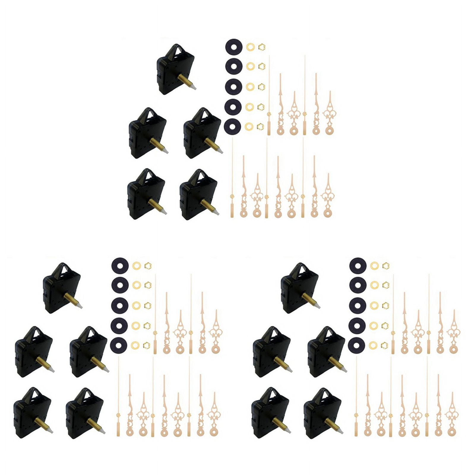 15Pcs 31MM Long Shaft DIY Quartz Clock Movement Mechanism Motor Kit for ...