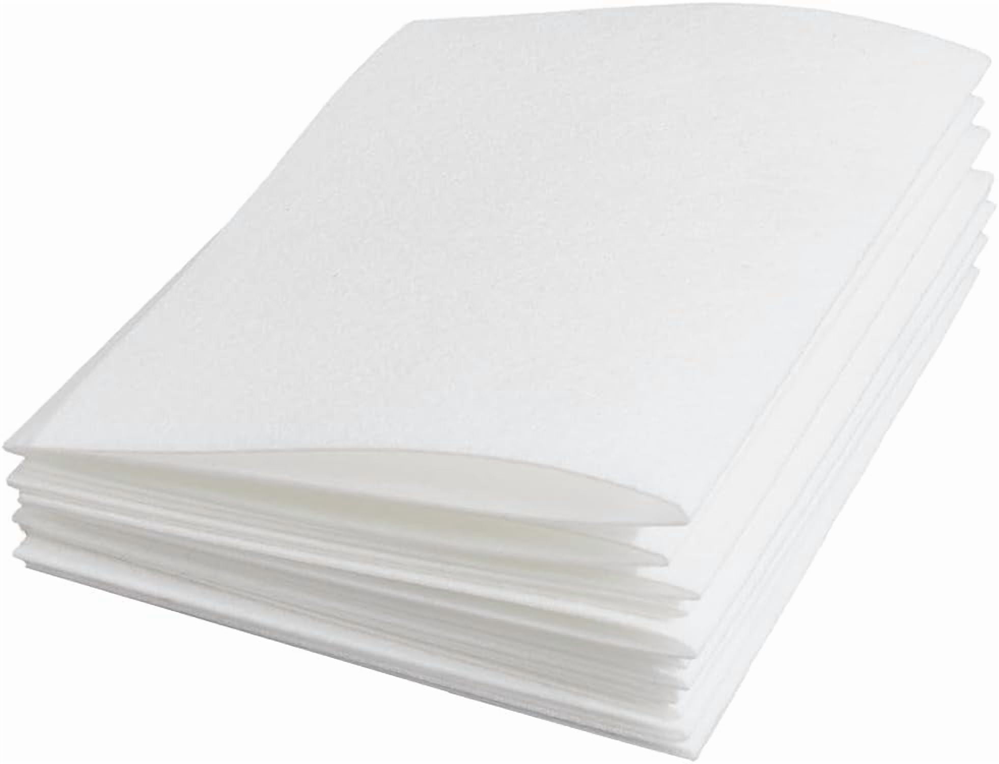 15Pcs 7" x 11" Felt Fabric Pieces White Felt Fabric Sheets Large ...