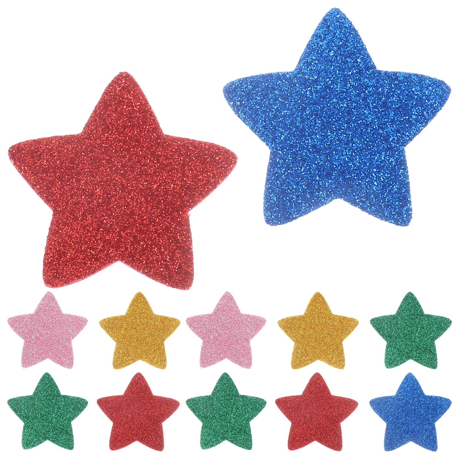 15Pcs Adhesive Backing Star Foam Star Stickers Stars Sticker Self ...