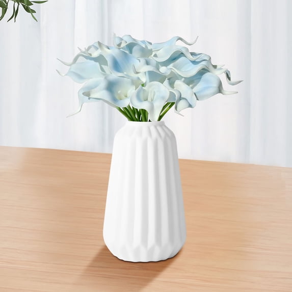 15Pcs Artificial Calla Lily Flowers Flowers Real Touch for Wedding ...
