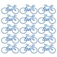 15Pcs Bike Shape Paper Clip Metal Paper Clamp Bookmarks Clips For ...