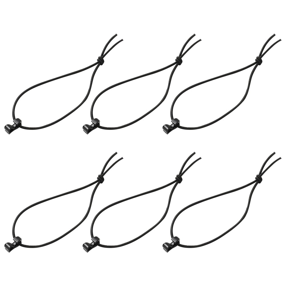 OUNONA Adjustable Bungee Straps 15Pcs Easy Fasten Cord for Outdoors ...