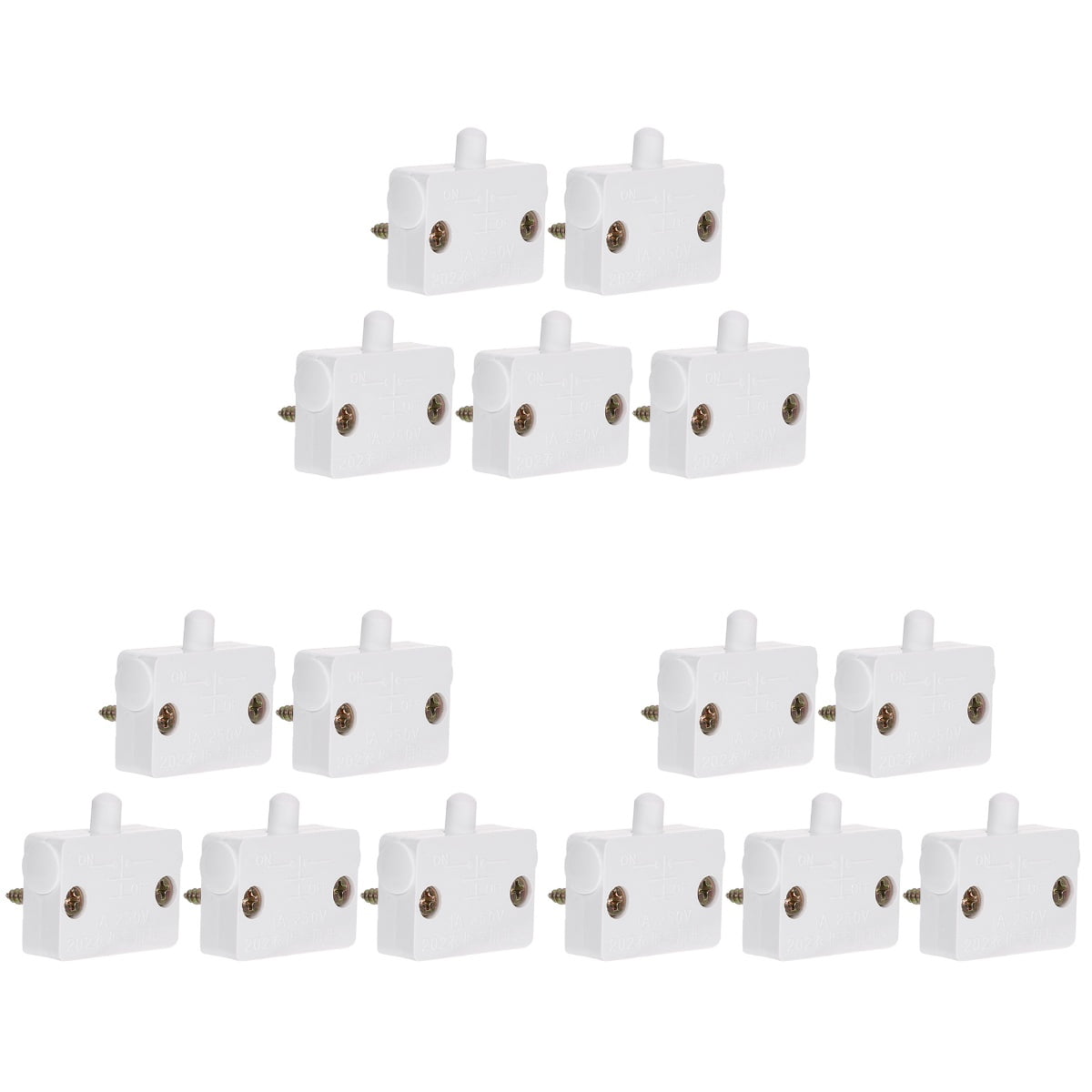 15Pcs Door Switch Wardrobe Light On Off Switch For Cabinet Light Closet ...