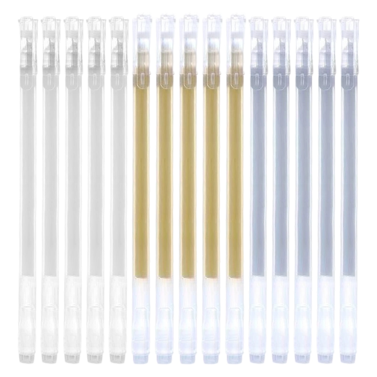 15Pcs Drawing Ledger Highlighters - White + Gold + Silver - Walmart.com