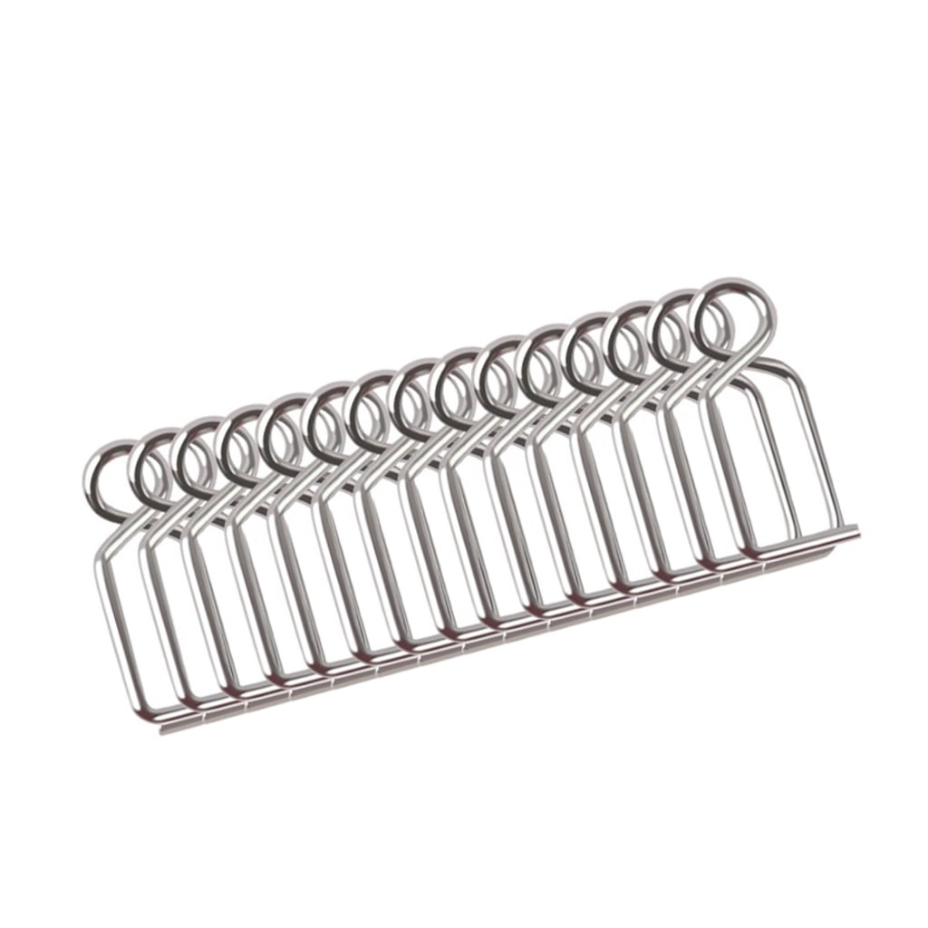 15Pcs Fishing Snaps Fast Lock Clip High Strength Fishing Snaps ...