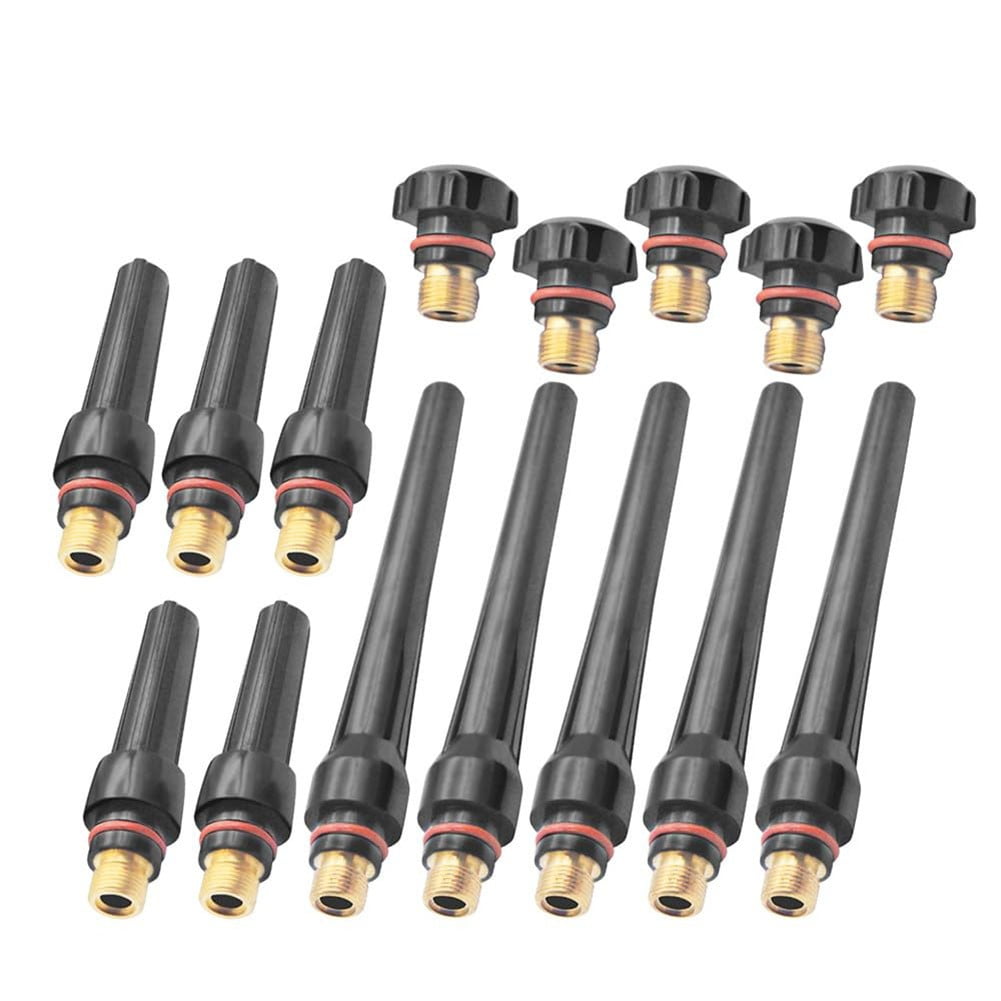15Pcs For Tig Back Cap Torch Kit, For 57Y02 For 57Y03 For 57Y04 For Tig ...