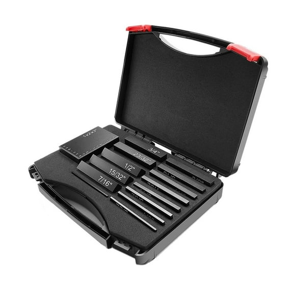 15Pcs Gauge Block Set Aluminum Height Gauges Set Setup Bars Precision ...