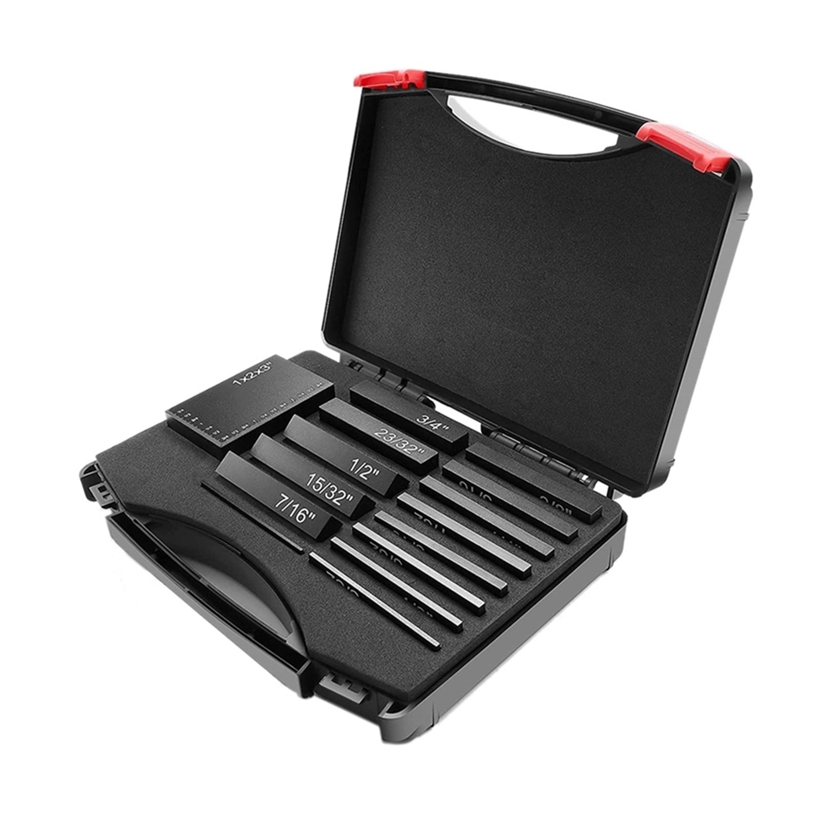 15Pcs Gauge Block Set Aluminum Height Gauges Set Setup Bars Precision ...