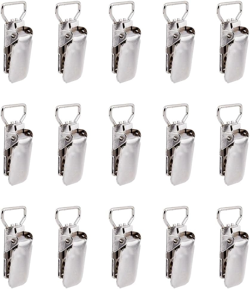 15Pcs Iron Heavy Duty Rug Hanging Clips Platinum Metal Clip for Hanging ...