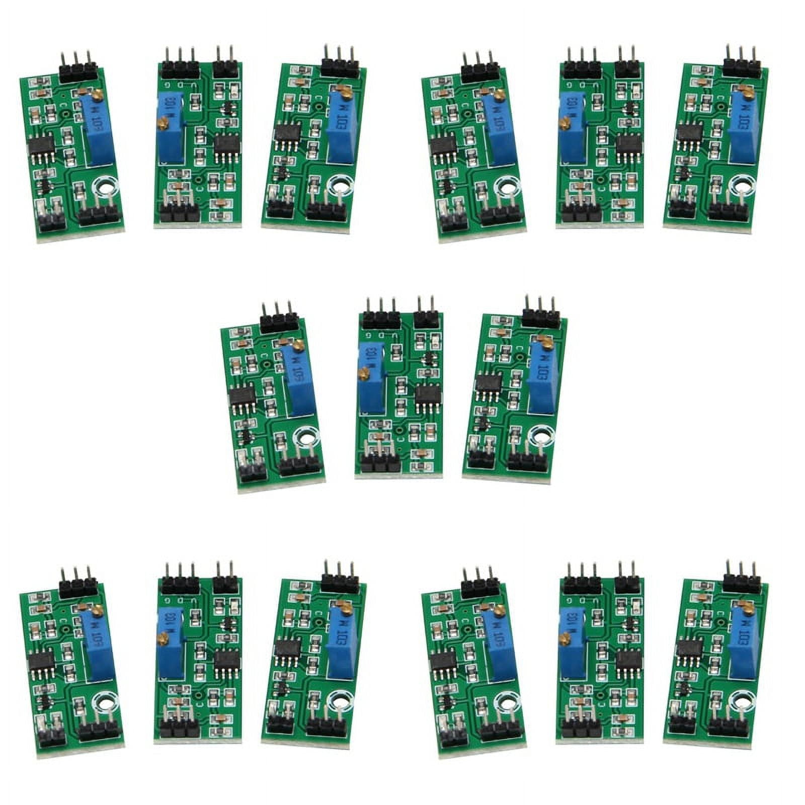 15Pcs LM393 3.5-24V Voltage Comparator Module with LED Indicator High ... 15Pcs LM393 3.5-24V Voltage Comparator Module with LED Indicator High ...