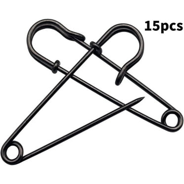 Ccocc 10 Pieces Large Safety Pins, Extra Thick Safety Pins for Clothes ...