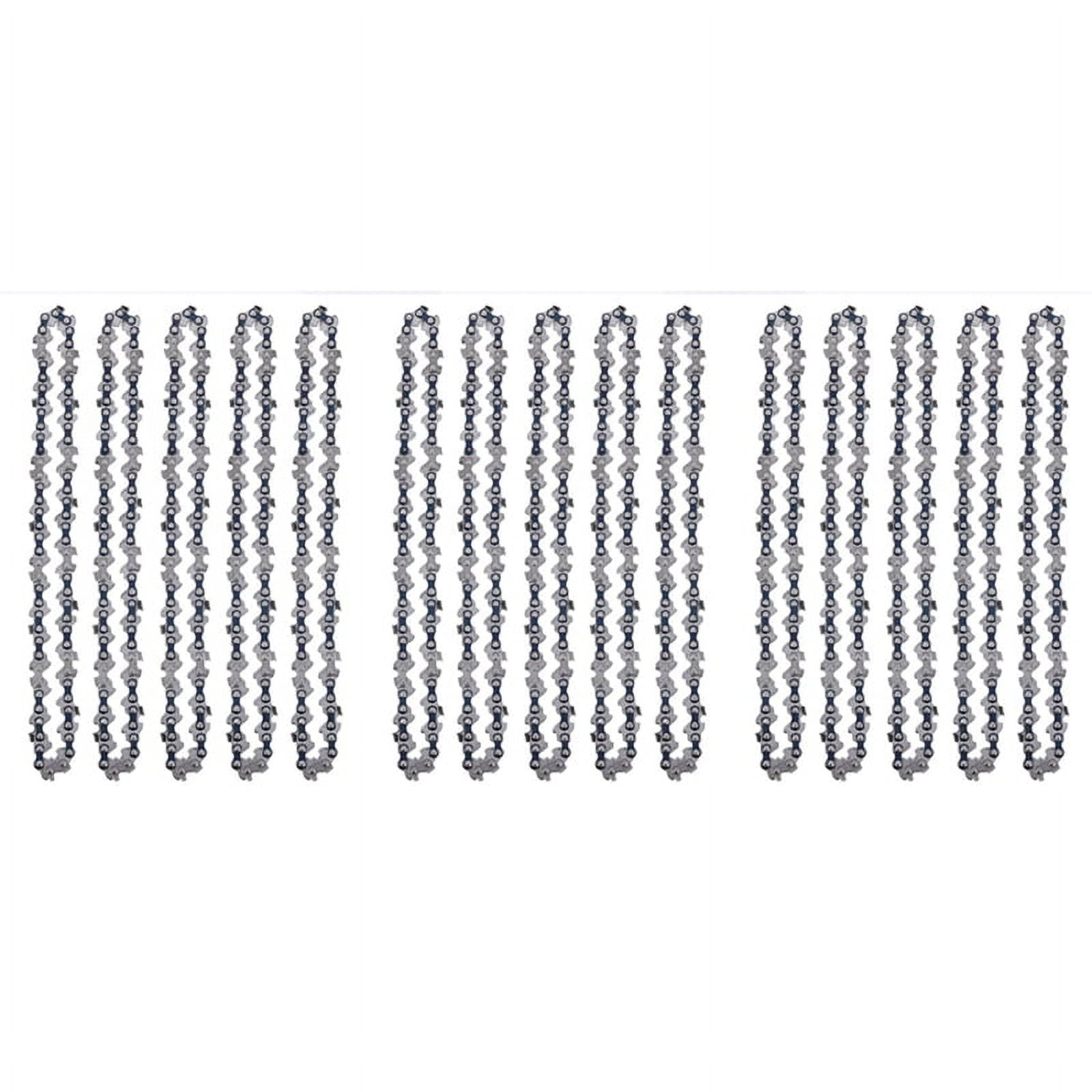 15Pcs Mini Chainsaw Chain for 6 Inch Chainsaw Chain Guide Saw Chain ...