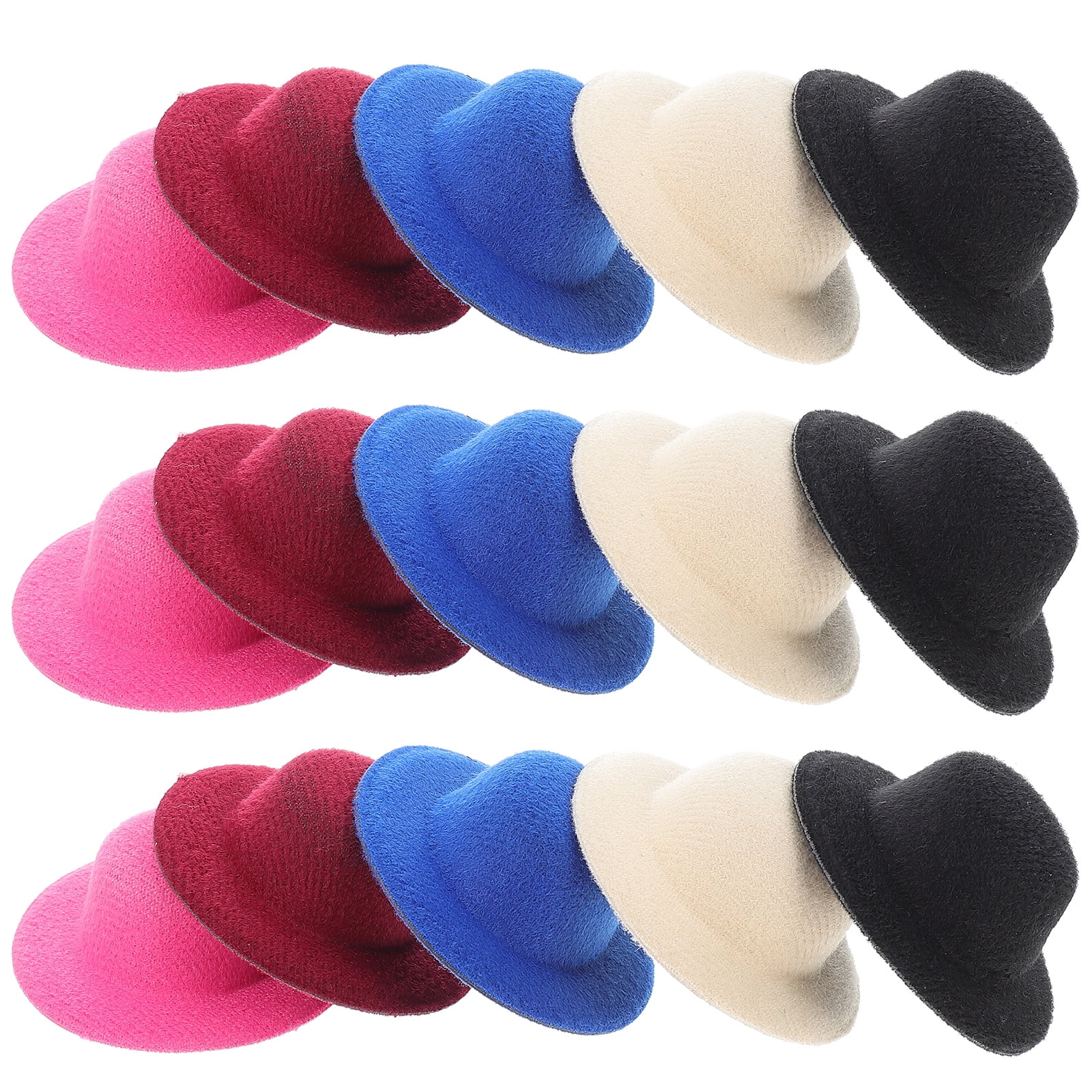 15Pcs Miniature Dolls Decorating Hats Lovely Dolls Caps Decoration ...