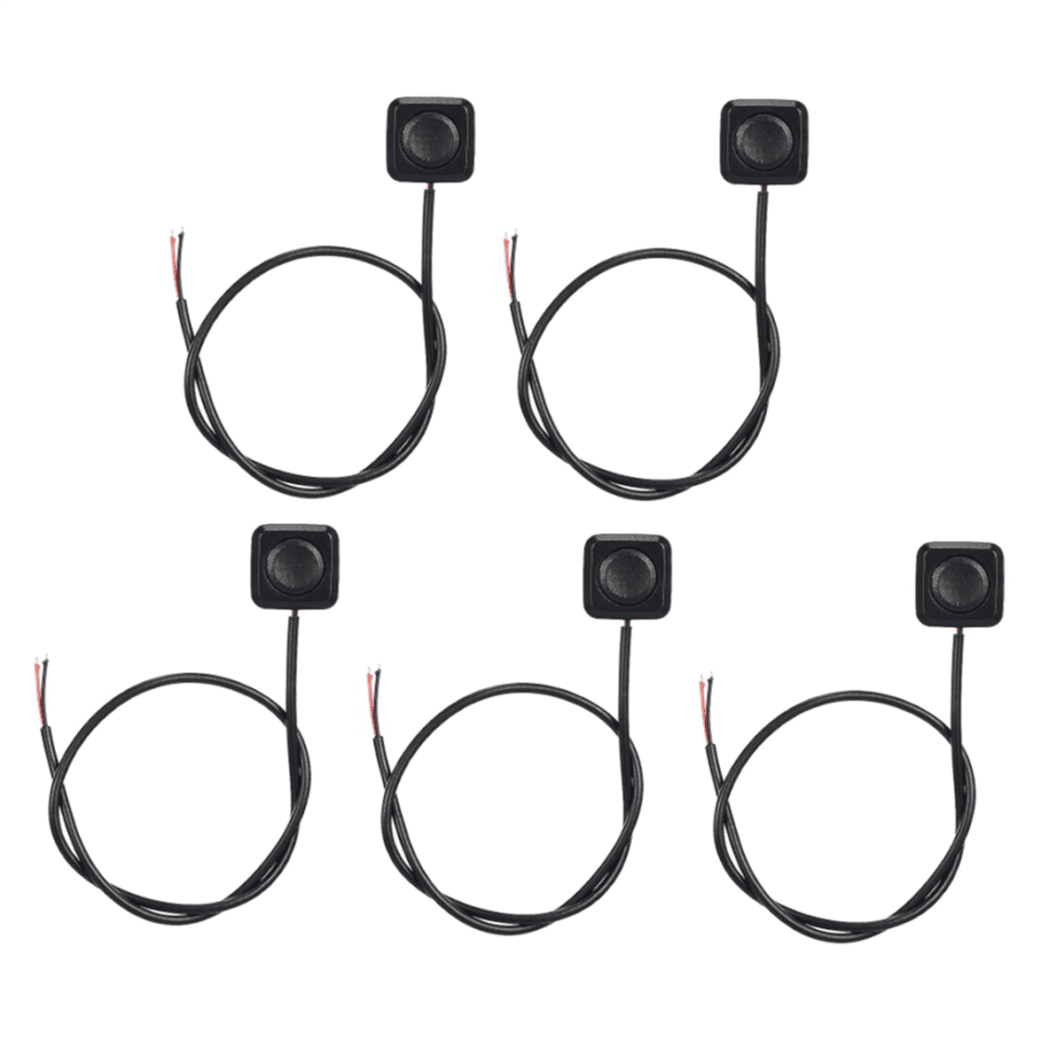 15Pcs Momentary Switch Momentary Push Button on Switch 12V 24V Mount ...