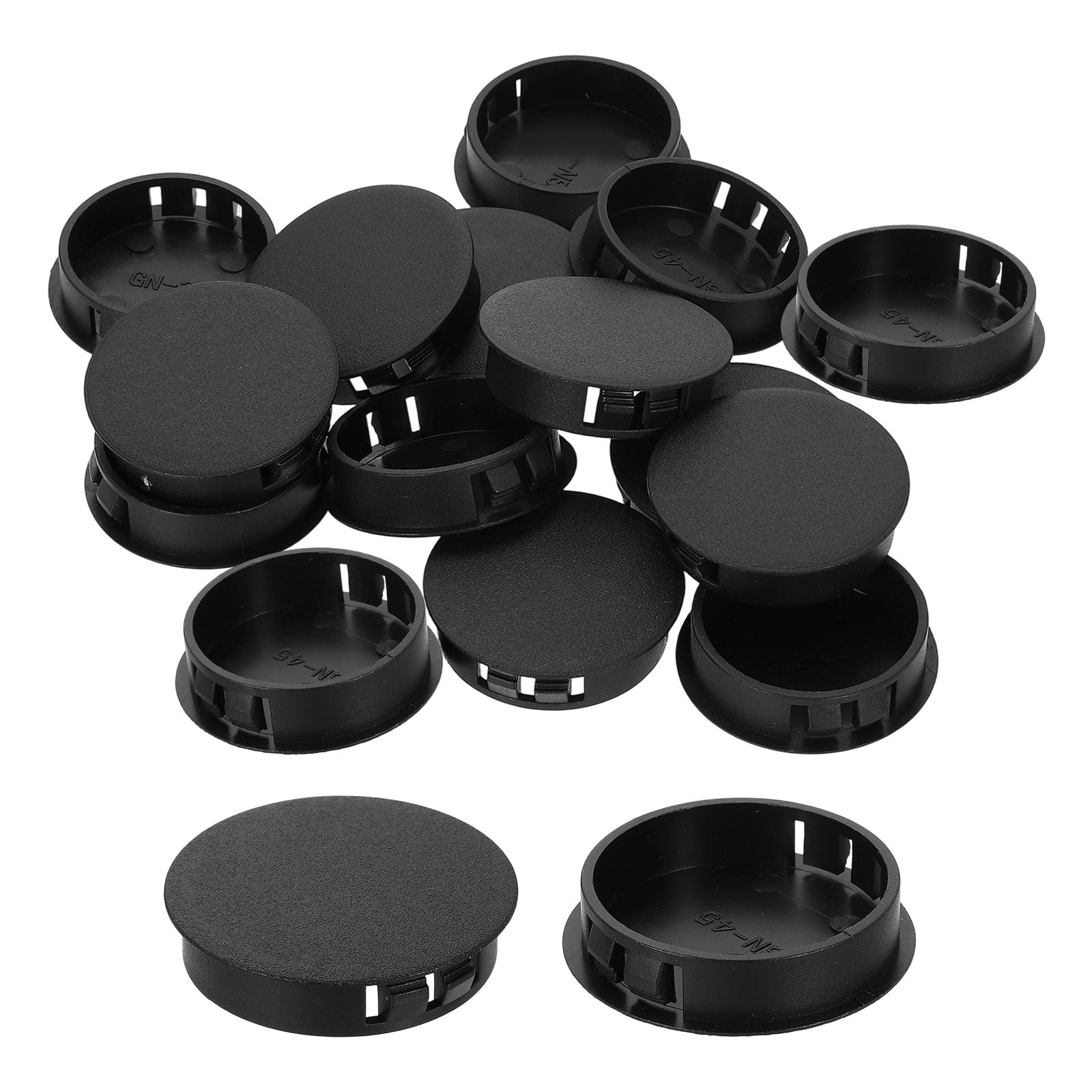 15Pcs Plastic Hole Plugs, 45mm(1-3/4") Flush Type Panel Plugs, Round ...