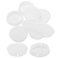Uxcell 50Pcs Plastic Hole Plugs, 1-1/2" 38mm Screw Caps Cover Fastener ...
