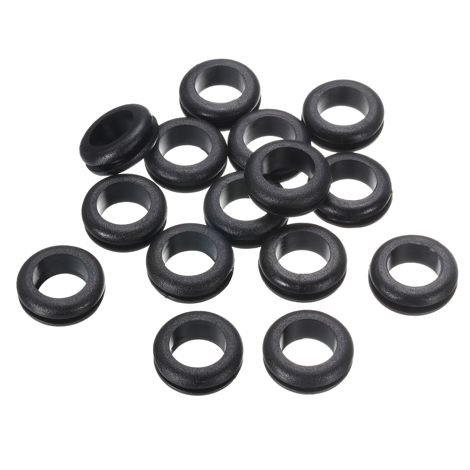 15Pcs Rubber Grommets 9/16 ID, 3/4 Drill Hole, Firewall Grommet ...