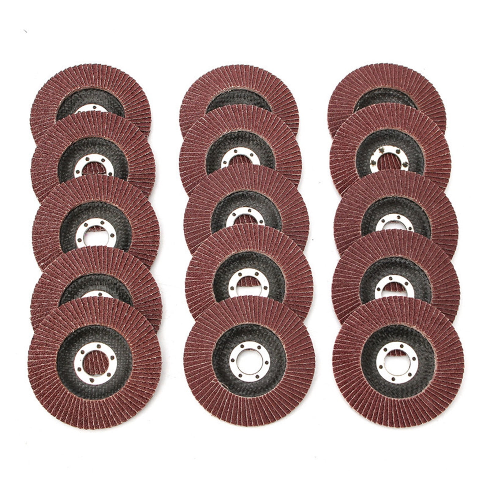 15Pcs/Set Professional Flap Discs 115mm 4.5 Inch Sanding Wheels Discs ...